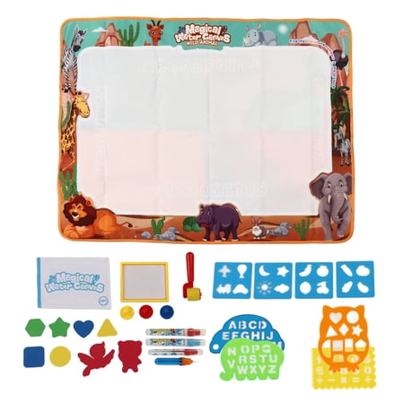 Water Drawing Mat,100x80cm Water Drawing Mat Water Doodle Mat Doodle ...