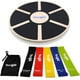 Yes4All Special Combo - Wooden Wobble Balance Board with Resistance ...