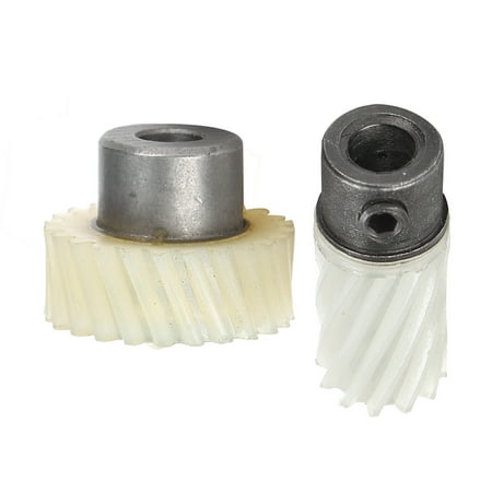 Plastic Drive Gear Shaft Gear Set,2Pcs Hook Drive Gear Sewing Machine ...