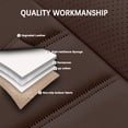 Car Seat Cover for FORD C-MAX 2013, Leather 5 Piece Full Set With ...