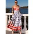 2026 New European and American Style Women's Nautical Print Spaghetti ...