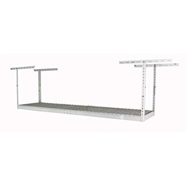 SafeRacks - 2x8 Overhead Garage Storage Rack - Height Adjustable Steel ...