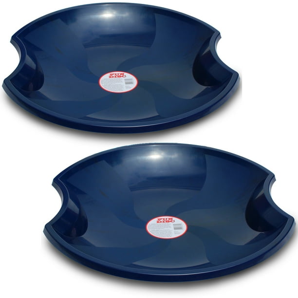 Flexible Flyer Snow Saucer Sled for Kids. Small Plastic Round Sledding ...