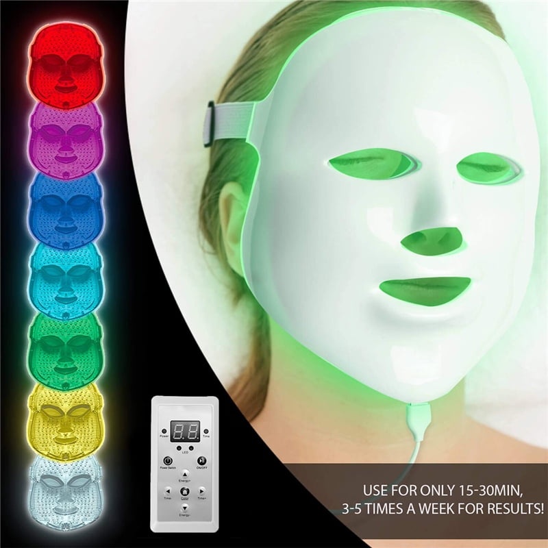 Click here for Apple 7 Color Light Photon Led Face Neck Mask Reju... prices