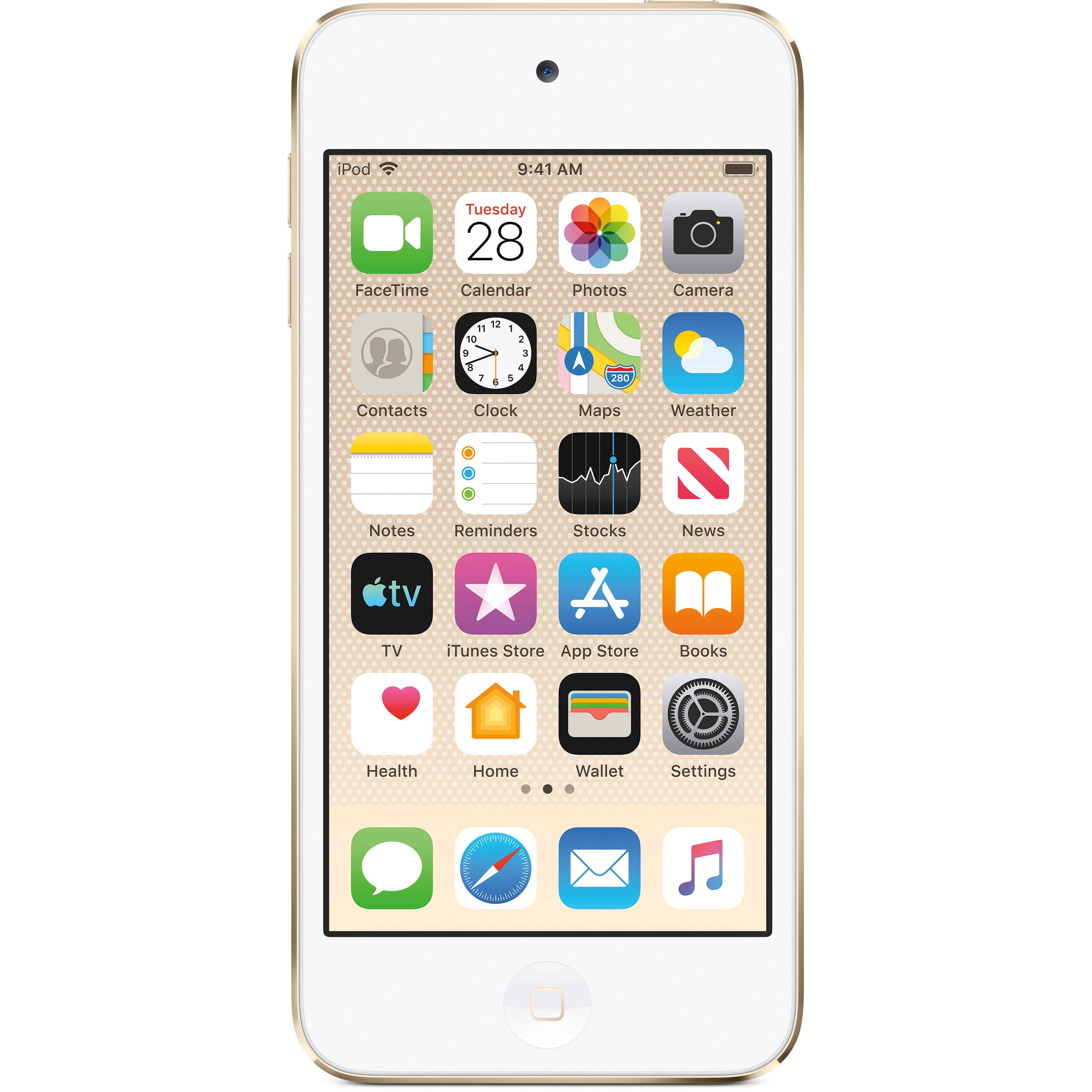 Restored Apple iPod Touch 7th Gen 32GB Gold (Refurbished) - Walmart.com