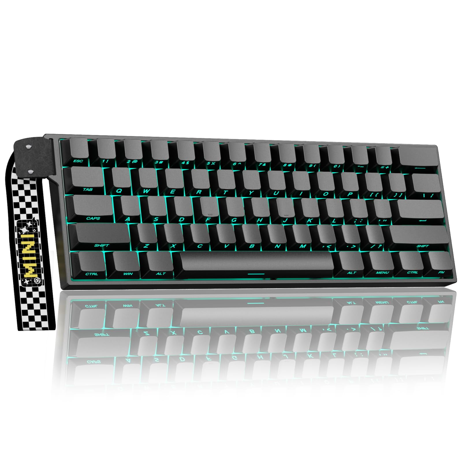 AULA MINI60 HE PRO - 60% Mechanical Gaming Keyboard Wireless, Hall ...