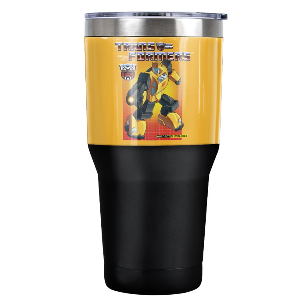 Transformers Bumblebee Stainless Steel Tumbler 30 oz Coffee Travel Cup ...