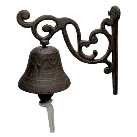 Cast iron wall-mounted bell bracket decoration on the outside house 2 ...