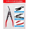5- Automotive Electrical Disconnect Pliers Kit, Terminal Connector ...