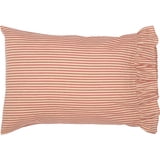 VHC Brands Sawyer Mill Ticking Striped Cotton Farmhouse Standard ...