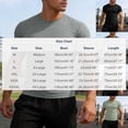 Athletic T Shirts for Men Gym Workout Tops Summer Lightweight Slim fit ...