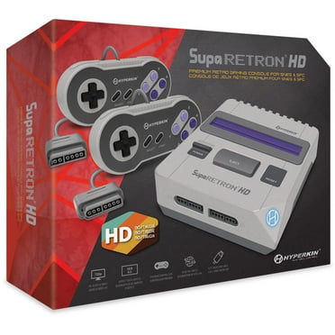 Hyperkin SupaRetroN HD SNES Retro Gaming Console - Space Black - Walmart.com