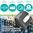 Niagara Conservation 1.0 GPM Dual Thread Bubble Spray Faucet Aerator in ...