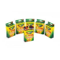Crayola Classic Regular Colored Crayons 24 Count, 6 Pack Bundle, 144 ...