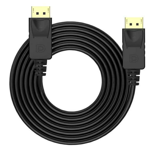 Cable de vídeo DisPlayPort DP a DP 1.2 cable de vídeo versión estándar ...
