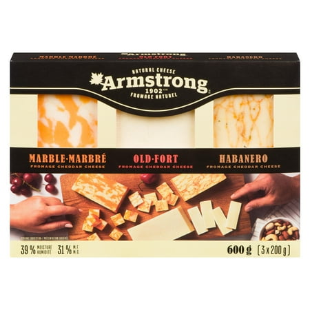 Armstrong Trio Pack Cheddar Cheese Blocks | Walmart Canada