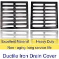Cast Iron Drain Grate 16x16 in for Vodaland Catch Basin, B-Class 28100 ...