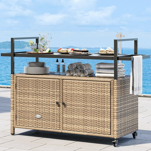 Outdoor Storage And Prep Station