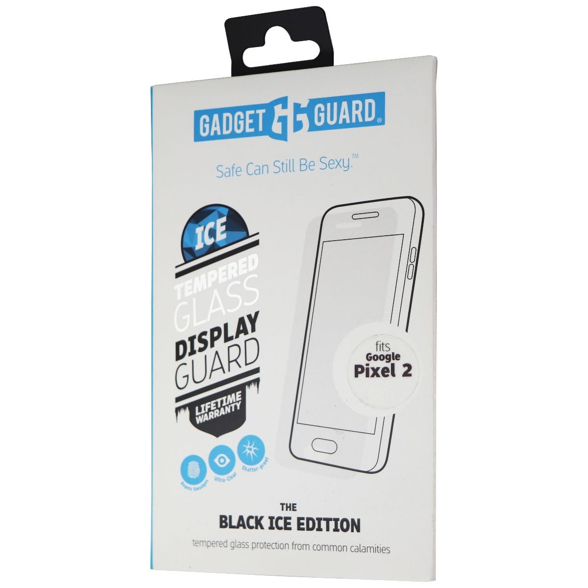 Gadget Guard Black Ice Edition Tempered Glass for Google Pixel 2 ...