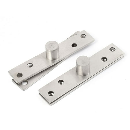 Uxcell 100mmx20mm Stainless Steel Pivot Hinge Sliding Door Hardware ...