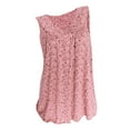 Summer Women Shirt Vest Fashion O Neck Sleeveless Solid Colors Tank