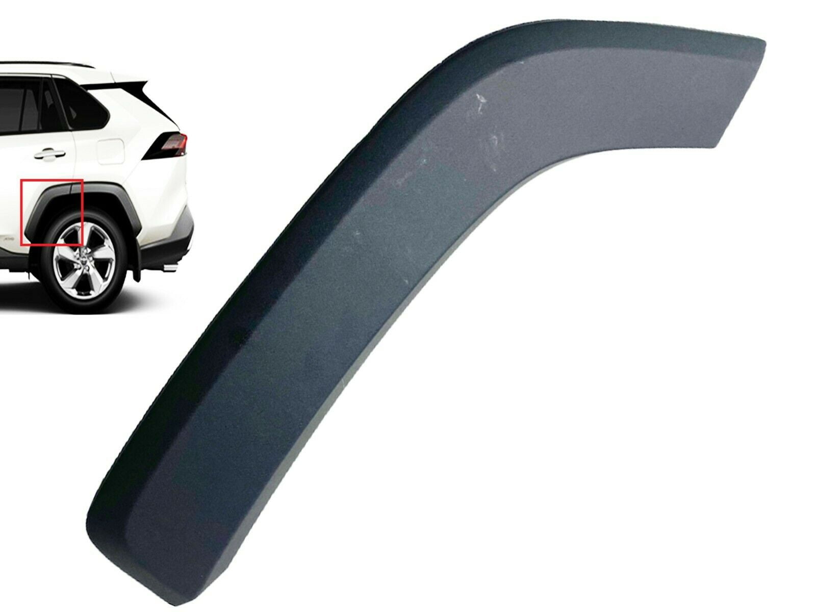 Left Rear Door Trim Flare Driver LH For 2019-2021 Toyota Rav4 75062 ...