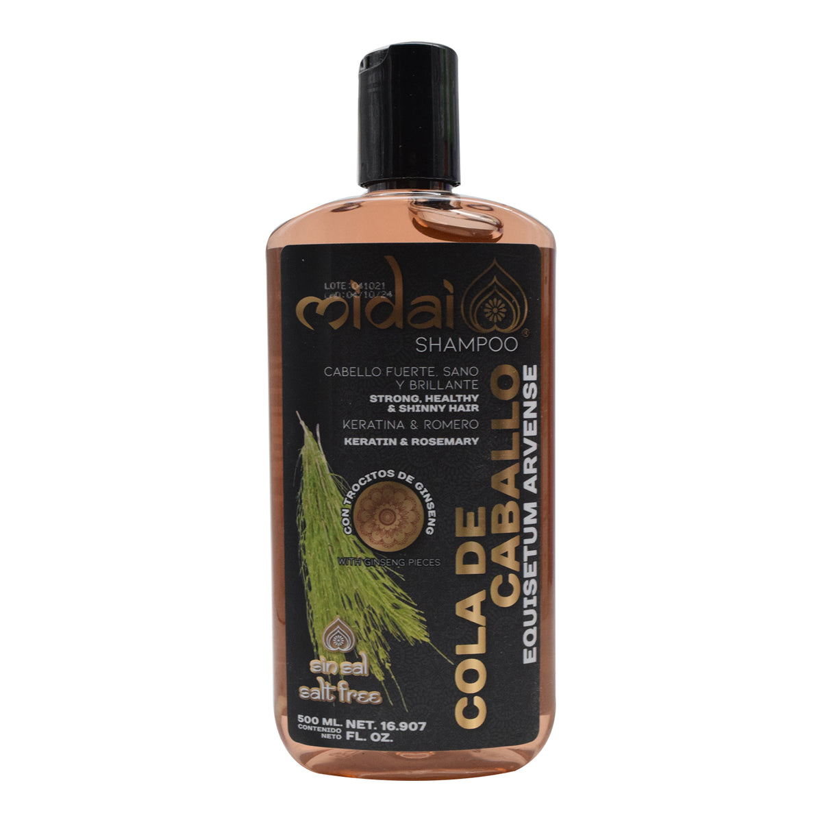Shampoo Cola De Caballo Romero Y Queratina 500 Ml | Walmart en línea