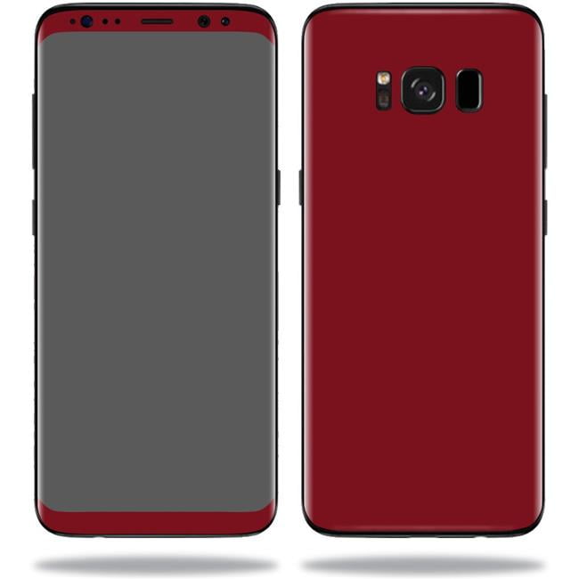 MightySkins SAGS8-Solid Burgundy Skin for Samsung S8 - Solid Burgundy ...