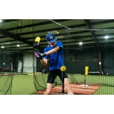 AERO-SWING Baseball & Softball Swing Trainer and 12 Durable Foam Balls ...