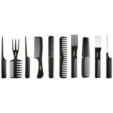 Annie Professional Comb - Set (10) Ct - Black | Walmart Canada