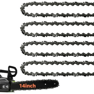 14 Inch Chainsaw Chain, 3/8" LP Pitch, 043" Gauge, 52 Drive Links | 3 ...