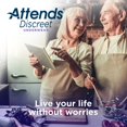 Attends Discreet Womens Protective Underwear L With Dual Leakage