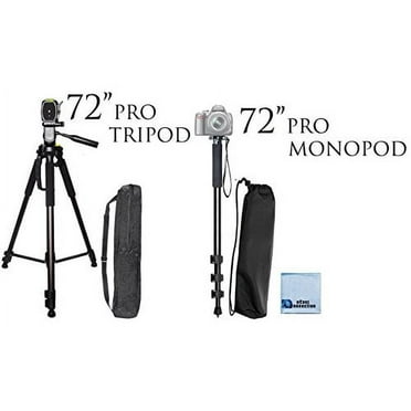 "72"" Elite Series Pro Full Size Camera Tripod for Canon, Nikon, Sony ...