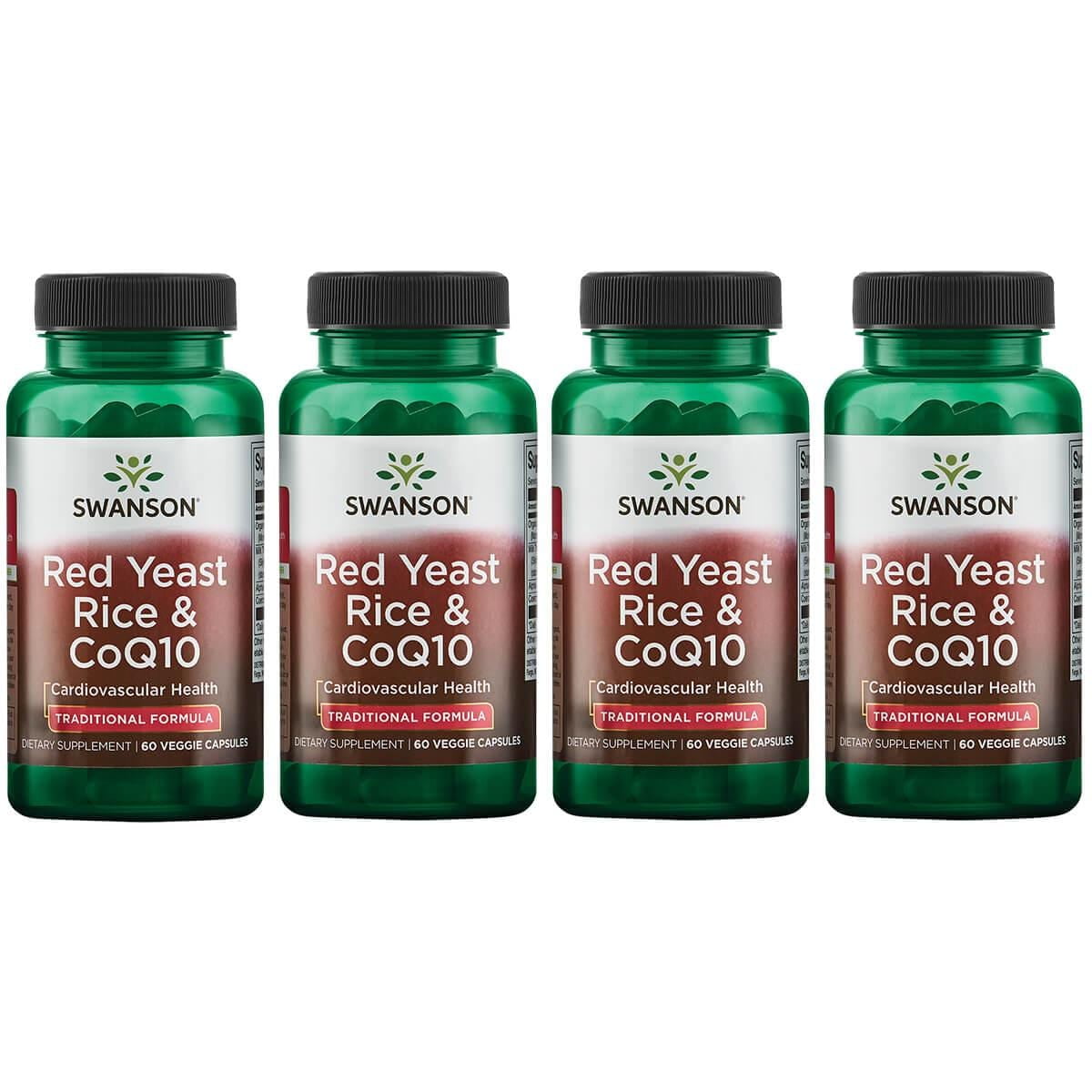 Swanson Red Yeast Rice & Coq10 with Milk Thistle and Alpha Lipoic Acid ...