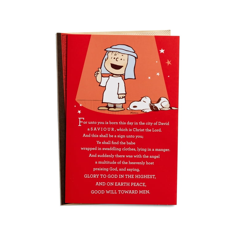 Peanuts Charlie Brown Christmas Cards
