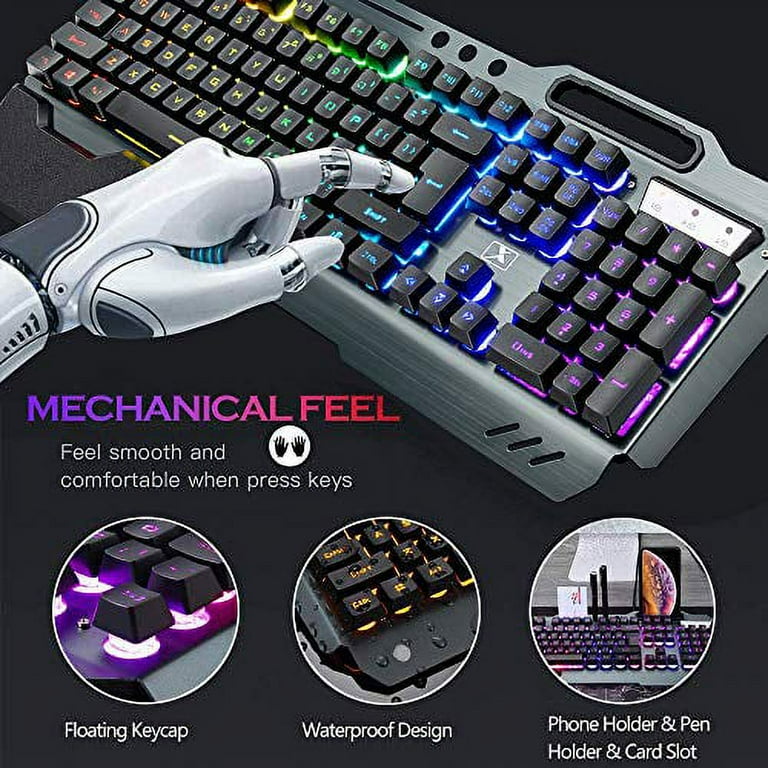 RAEGR RapidGear X70 Gaming KeyBoard With Mouse Combo, 47% OFF