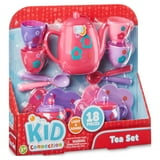 Kid Connection Toy Tea Play Set with Light and Sound, 18 Pieces for ...