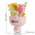 Flower Bouquet Bubble Machine for Everyone, Automatic Bubble Blower ...