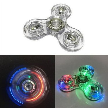 Rainbow Brass EDC Triangle Fidget Spinner Toys High Speed Hand Finger ...