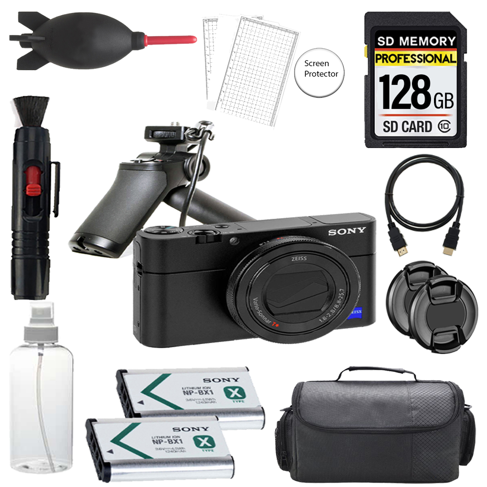 Sony Cyber-shot DSC-RX100 VII Digital Camera with Shooting Grip Kit ...