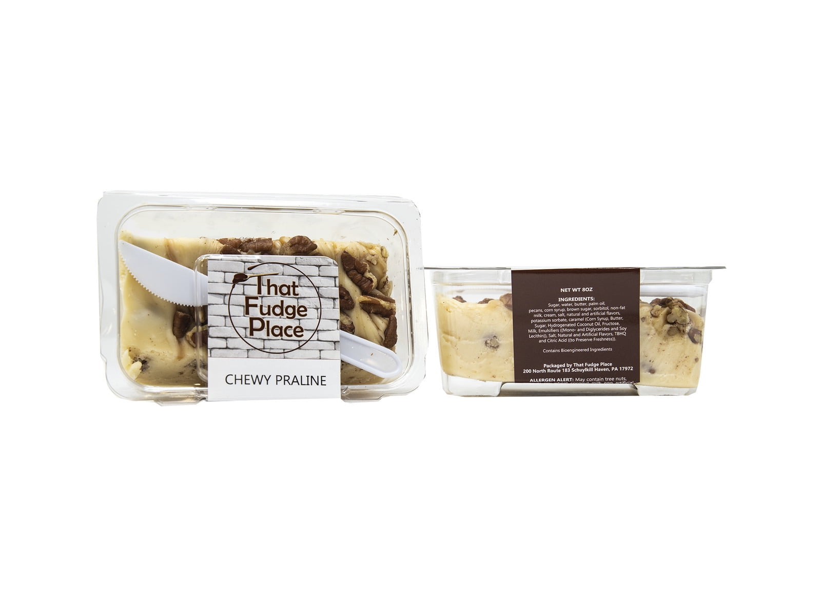 That Fudge Place Chewy Praline Fudge, 2-Pack 8 oz. Containers - Walmart.com