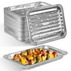 E-Z Foil Aluminum Super Broiler Pans, 11-3/4 in. Length, 8-1/2 in ...