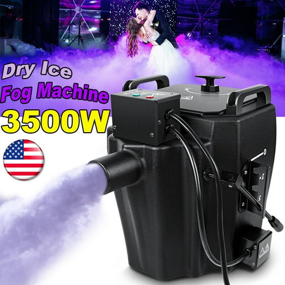 TCFUNDY 1500W Low Lying Fog Machine, Dry-Ice Effect Fogger, Ground ...