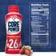 Core Power Protein Shake with 26g Protein by fairlife Milk, Strawberry ...