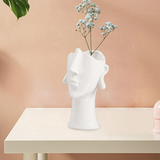 Modern Ceramic Flower Vase Floral Arrangements Flowerpot Table ...