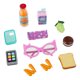 My Life As Lunch Accessories Play Set for 18” Dolls, 11 Pieces ...