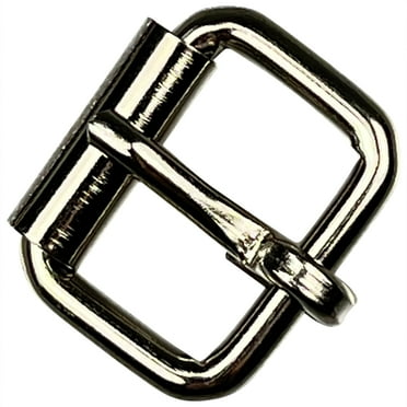 Roller Buckle 2" Nickel Plated - Walmart.com
