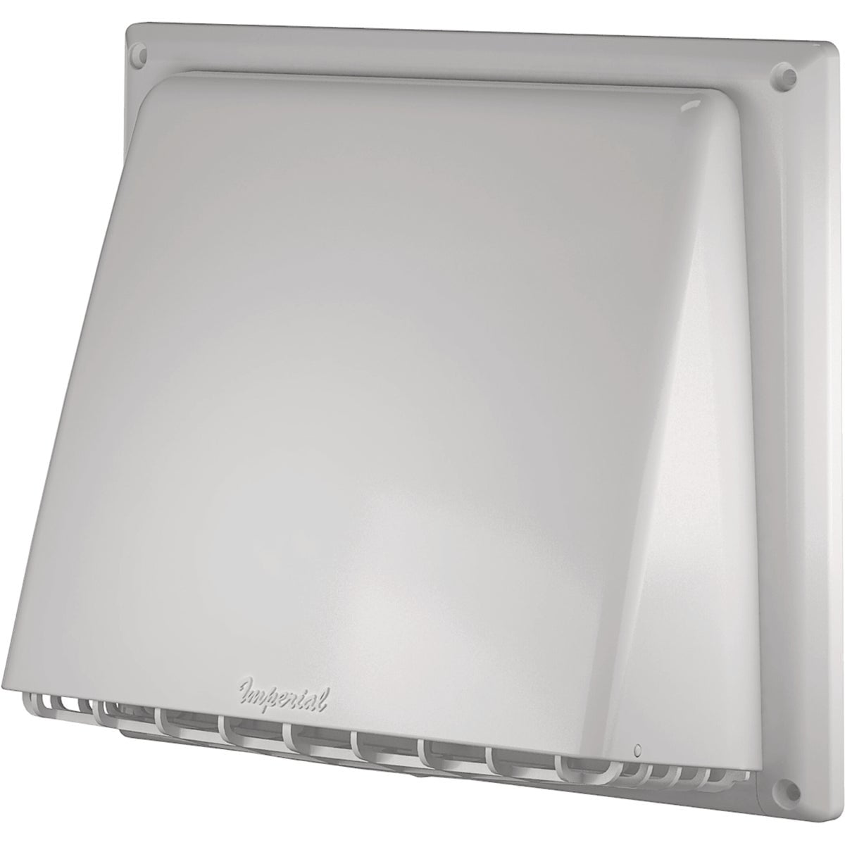 Imperial 6 In. - 7 In. White Plastic Kitchen Wall Vent Cap VT0755 ...