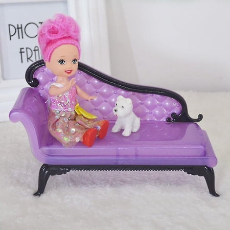 Kids Baby Girl Princess Dreamhouse Sofa Chair Furniture Toys For Doll ...
