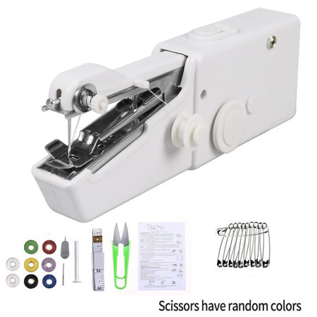 Lemonbest Hand held Electric Sewing Machine Set Portable Hand Sewing ...